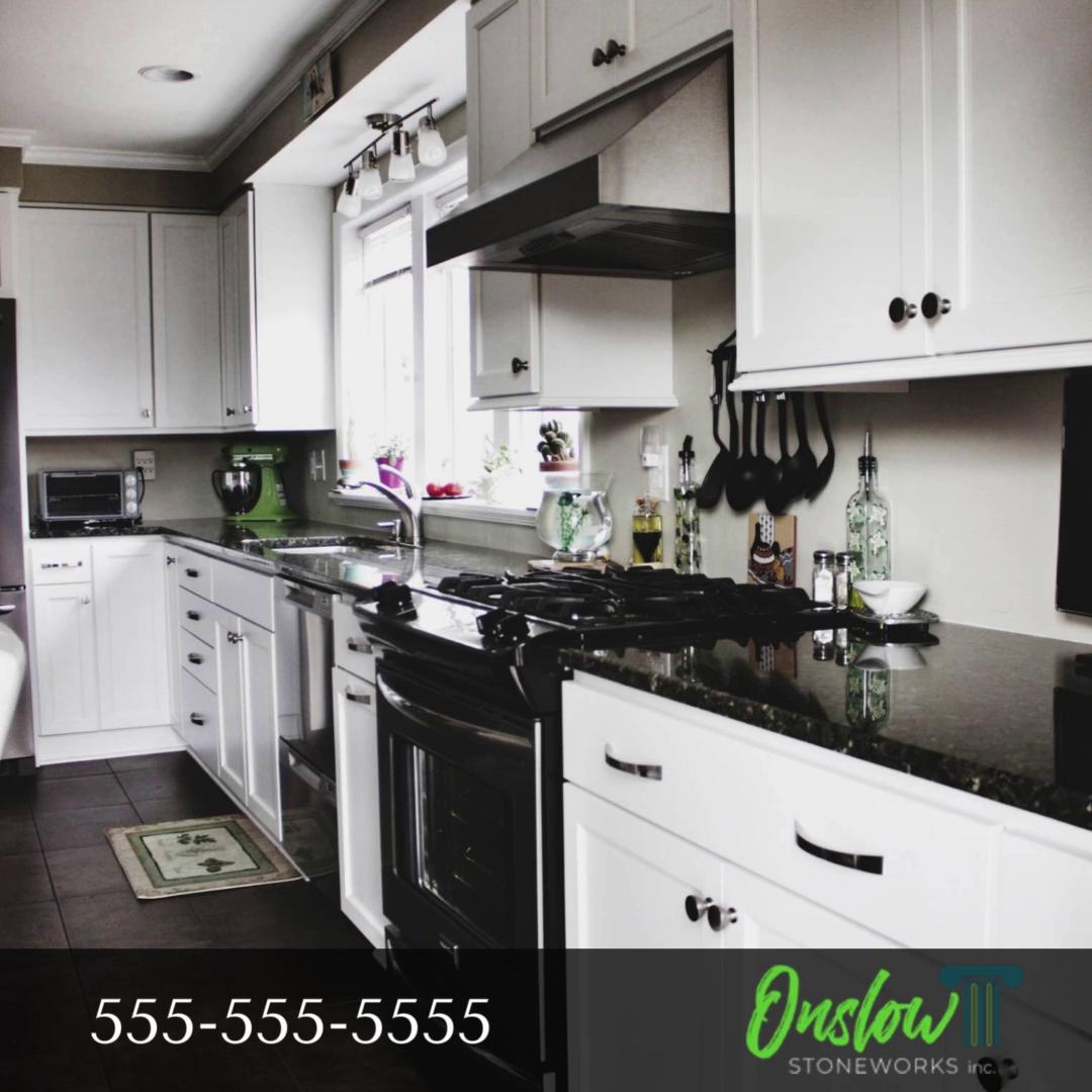 Beautiful Kitchen Countertops - Onslow Stoneworks INC.
